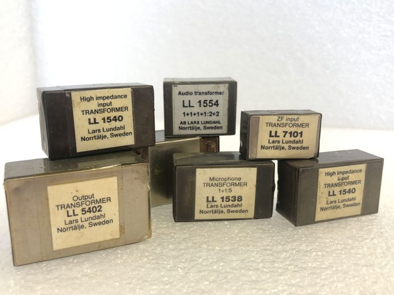 Lundahl Transformer, LL1538 - LL1540- LL1554- LL5402- LL7101 - Vintagreen